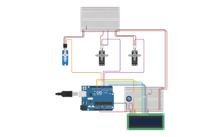 Circuit design Module 1 Mini Project B | Tinkercad