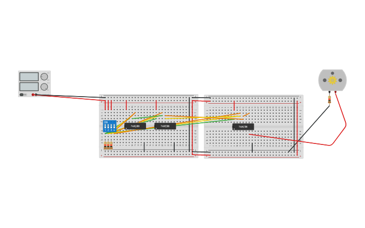 Circuit design Pregunta 4 Parcial | Tinkercad