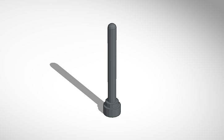 3D design Lego Antenna - Tinkercad