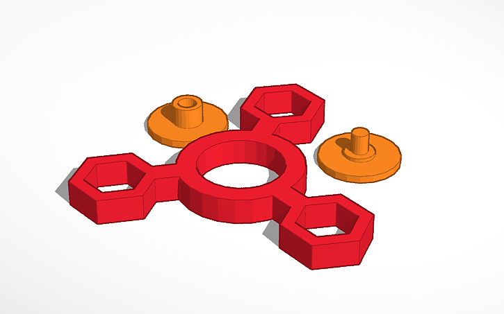 3d Design Fidget Spinner Tinkercad