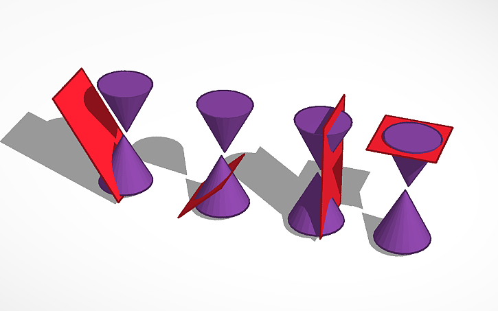 3d Design Sultan Intro To Conic Sections Tinkercad