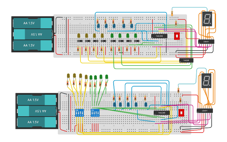 Circuit design Sizzling Waasa | Tinkercad