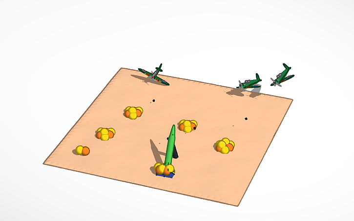 3D design Spitfire raid | Tinkercad