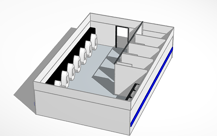 3D design bathroom - Tinkercad