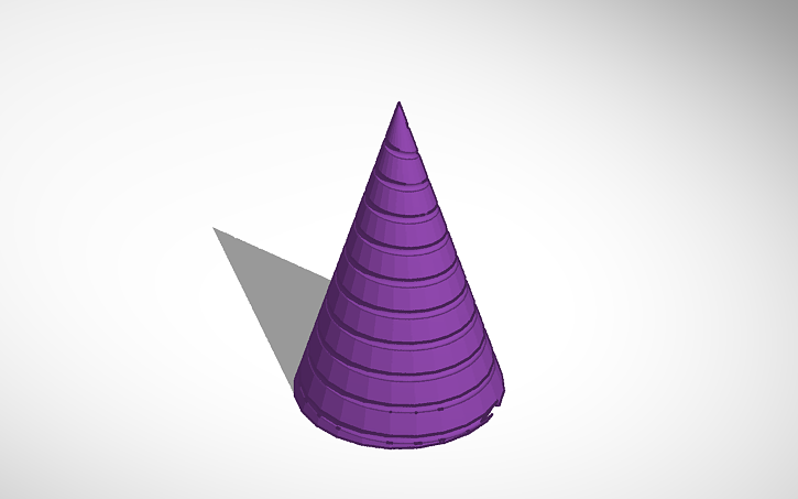 3D design Spiral Cone | Tinkercad