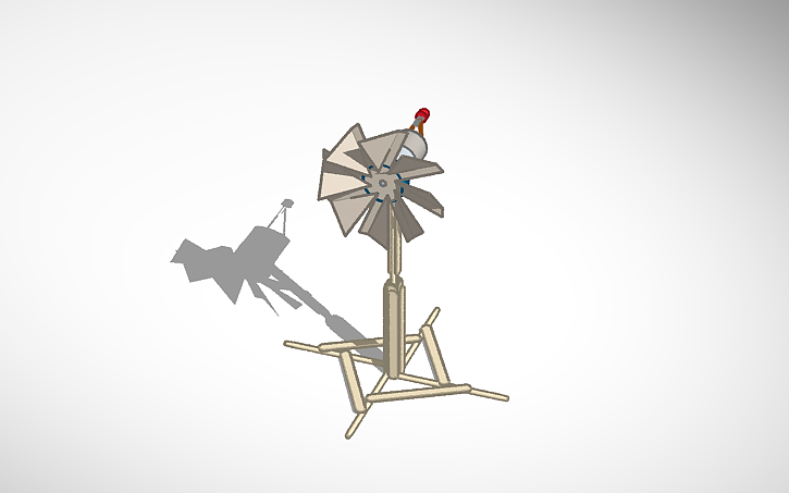 3D design Windmill - Tinkercad