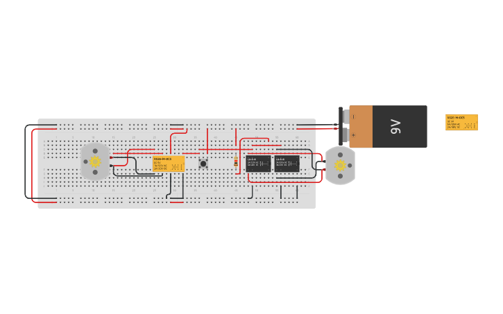 Circuit design H-bridge - Tinkercad