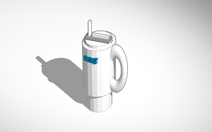 3D design Stanley Cup - Tinkercad