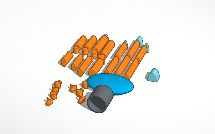 3D design ROBOTIC HAND (miguel garcia)510 - Tinkercad