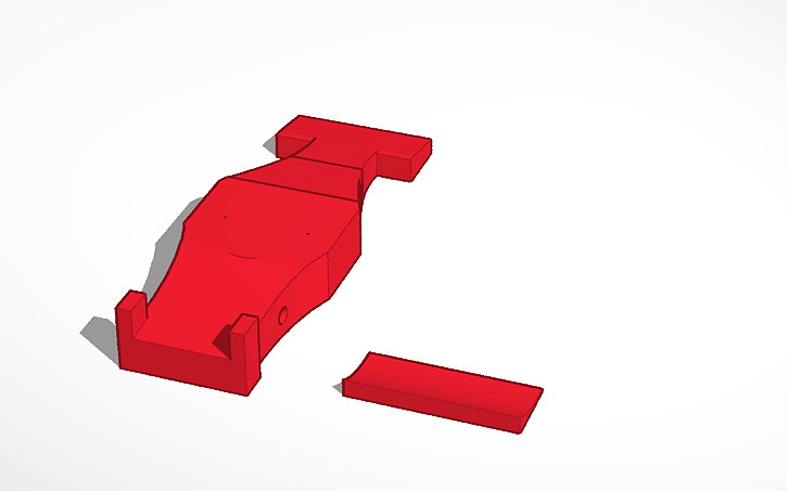 3D design rubber band car - Tinkercad