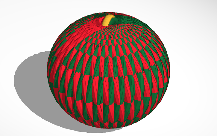 3D design christmas bauble - Tinkercad