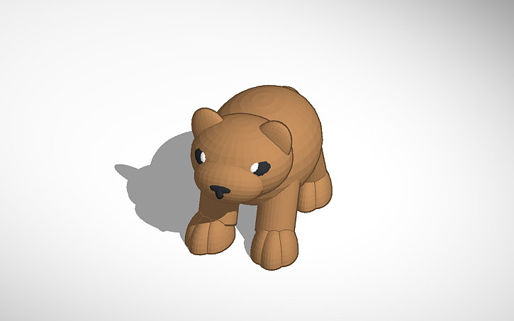 3D design Bear - 3D Modeling 1 - Tinkercad
