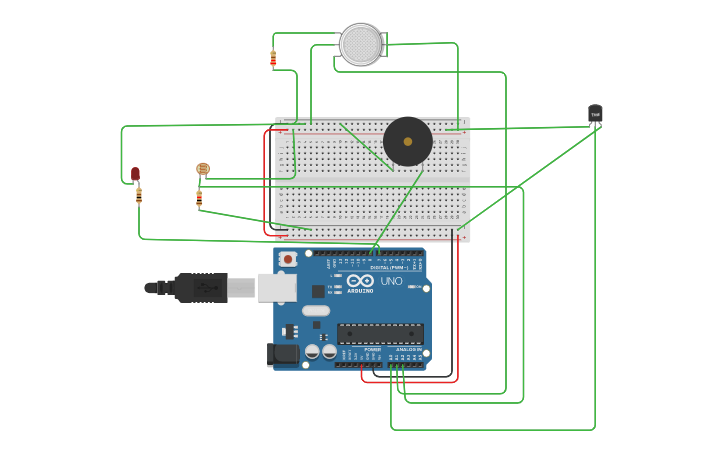 Circuit design Assignment-1 - Tinkercad
