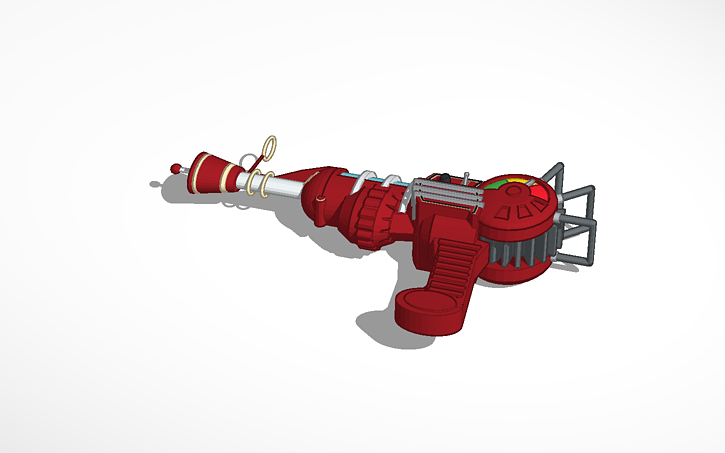 3D design BO2 RAY GUN - Tinkercad
