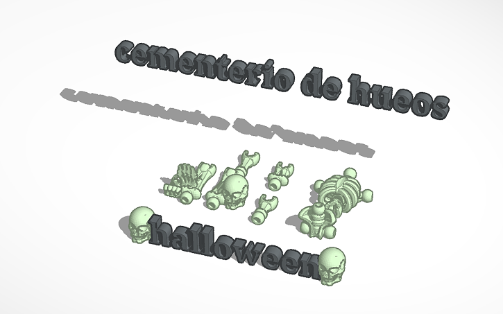 3D design halloween - Tinkercad