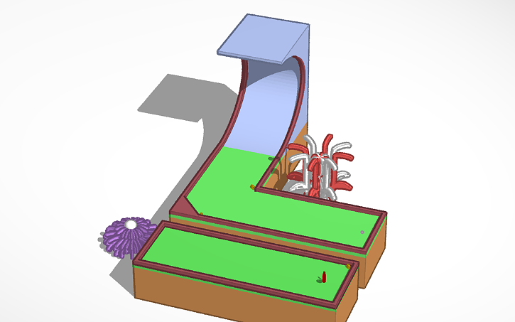 3D design Golf - Tinkercad