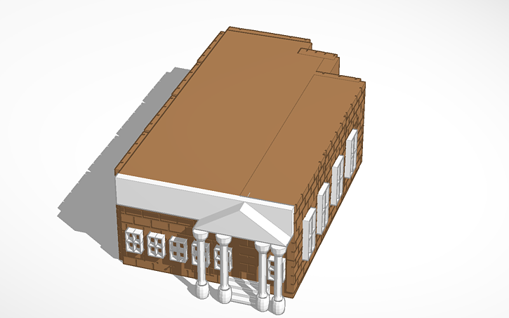 3D design Copy of Chase Bank | Tinkercad