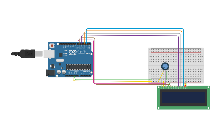 Circuit design Ejercicio Nº3 de programacion, Esgar Espinoza. - Tinkercad