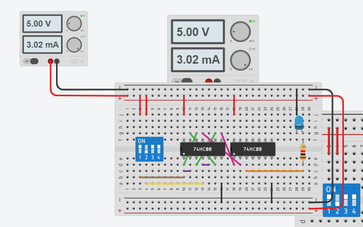 Circuit design Exp 2 :Familiarization of XOR Gate using NAND Gate ...