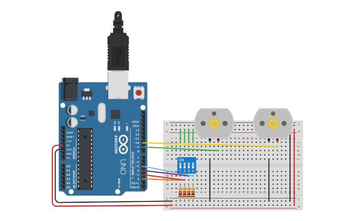 Circuit design 2 - Tinkercad