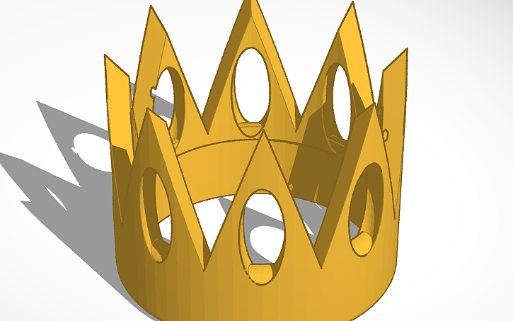 3D design Crown2 - Tinkercad