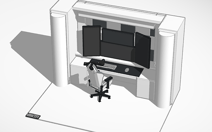 3D design PC setup | Tinkercad