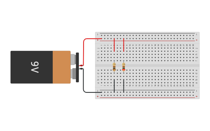 Circuit design E3_2B - Tinkercad