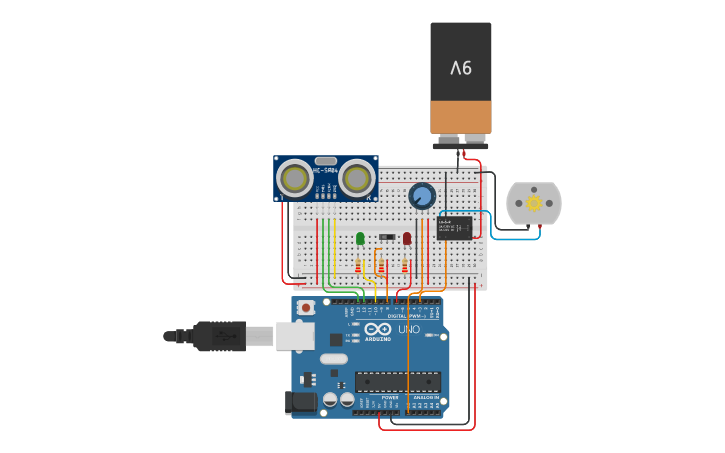 Circuit design Sample | Tinkercad