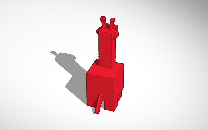 3D design giraffe | Tinkercad