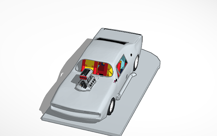 3D design super cool muscle car | Tinkercad