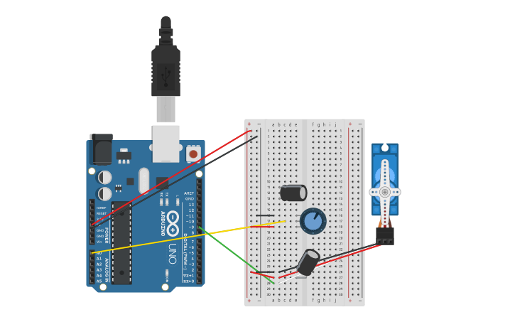 Circuit design Chapter 5: Mood Cue - Tinkercad