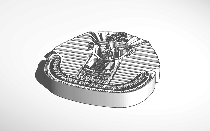 3D design King Tut - Tinkercad