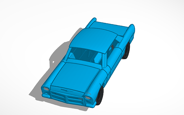 3D design Muscle car (CUSTOM)🚙 | Tinkercad