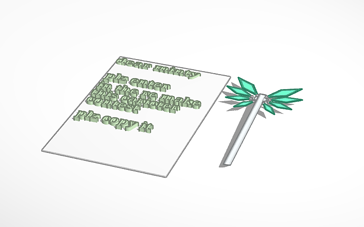 3d Design Copy Of Requests Tinkercad