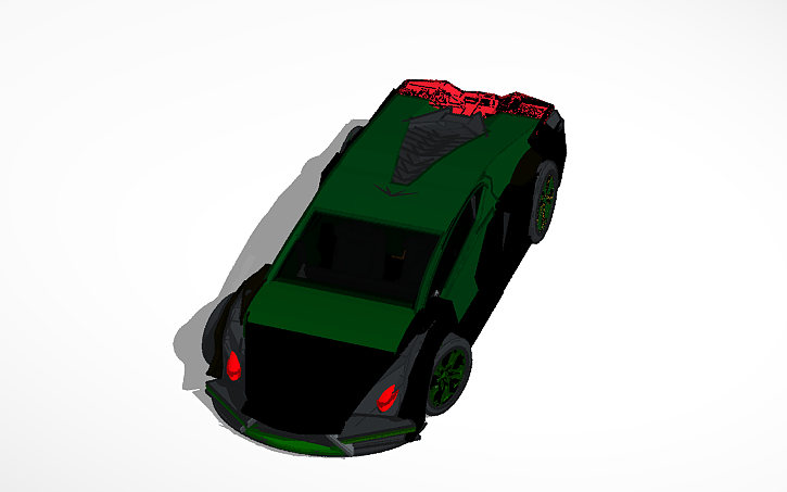 3D design Lexros Hypercar | Tinkercad