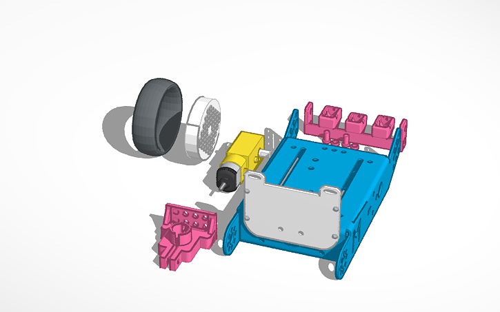 3D design Mbot Design Challenge - Tinkercad