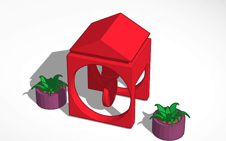 3D design A beautiful lamp | Tinkercad