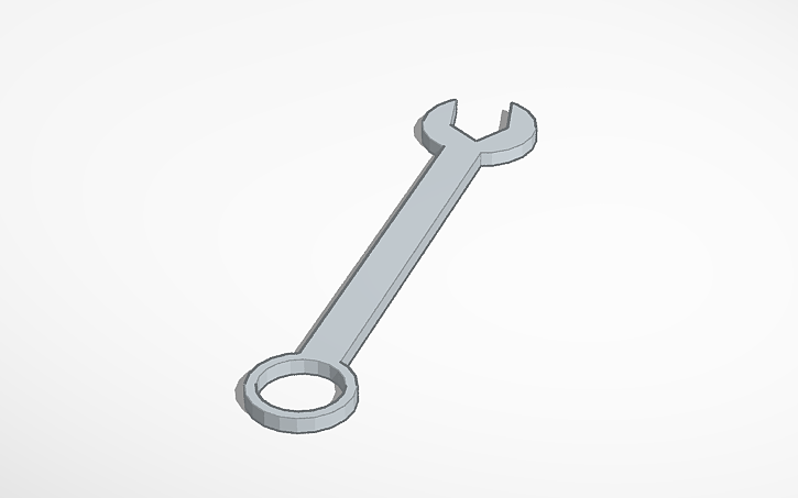 3d Design Tinkercad Create A Wrench Tinkercad 