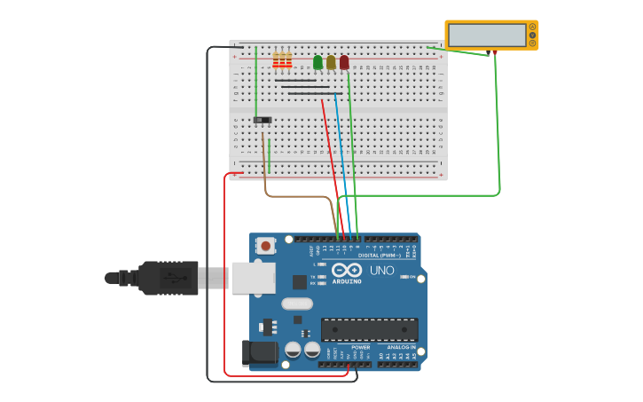 Circuit design 4B Marquina arduino 4.2 | Tinkercad