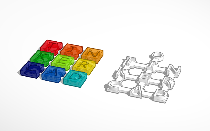 3D design TinkerCAD Christmas Ornament - Tinkercad