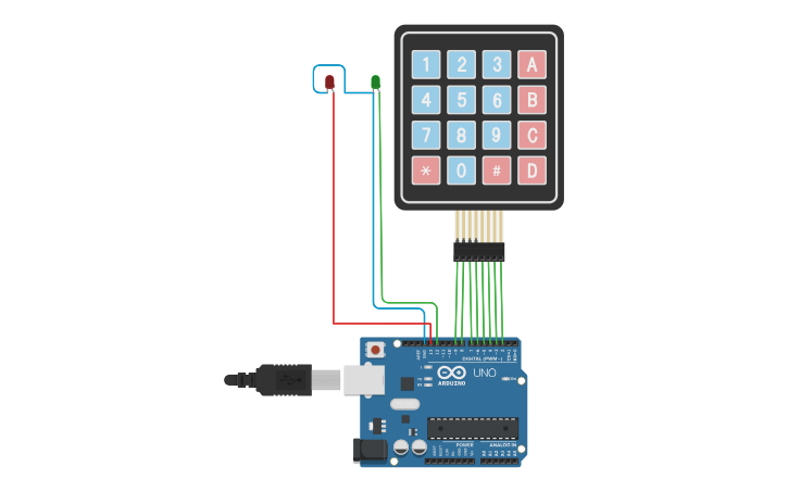 Circuit design exercice 2 tp 3 - Tinkercad