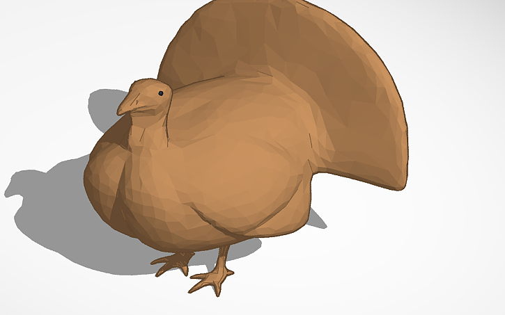 3D design Copy of Turkey - Tinkercad