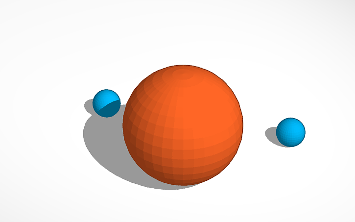 3D design kustov sphere - Tinkercad