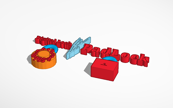 3D design Locks! - Tinkercad