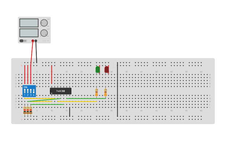 Circuit design TP 7 | Tinkercad