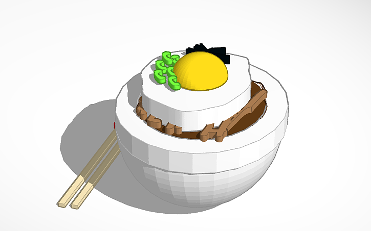 3D design Demon slayer udon - Tinkercad