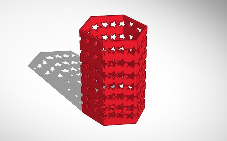 3D design conner fagan-pencil cup | Tinkercad