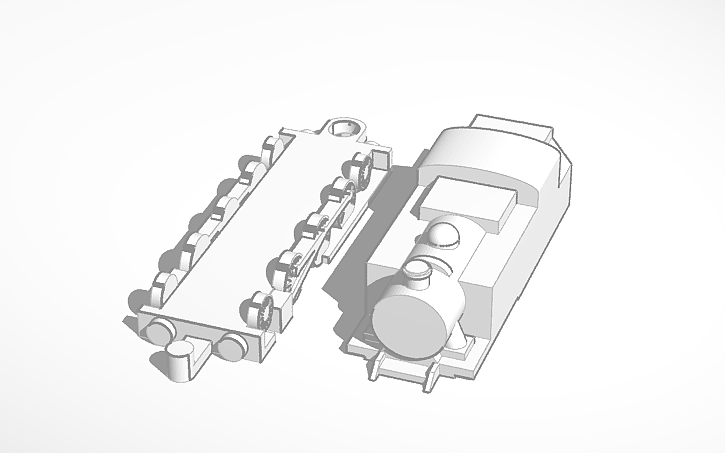 3D design TTT Ivatt 2MT Tank - Tinkercad