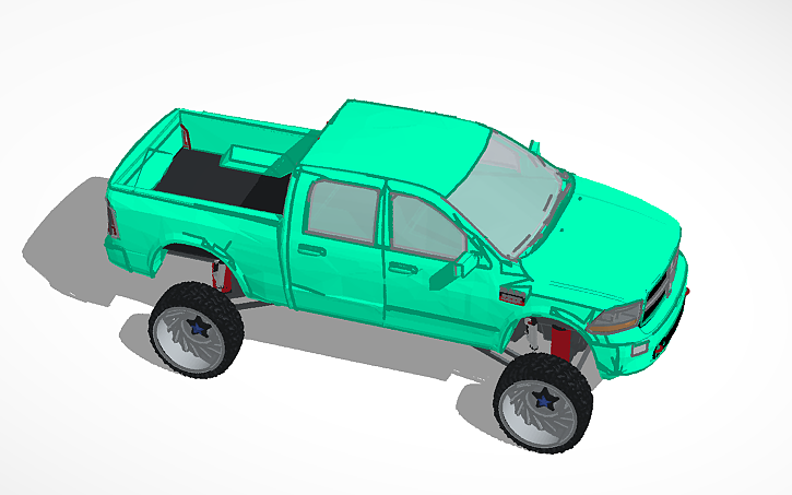 3D design Dodge Ram - Tinkercad