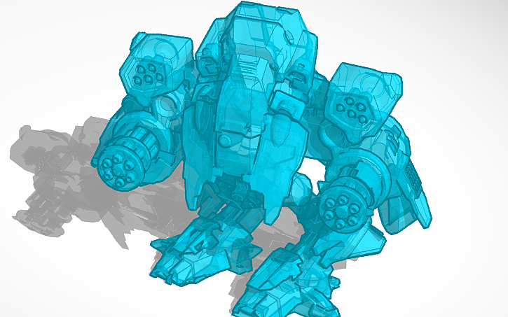 3D design Mech - Tinkercad